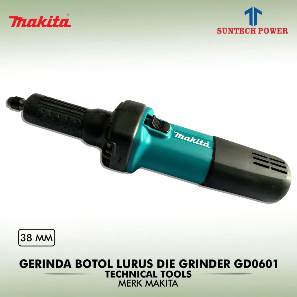 Jual Mesin Gerinda Botol Lurus Merk Makita Die Grinder GD0601 6mm ...