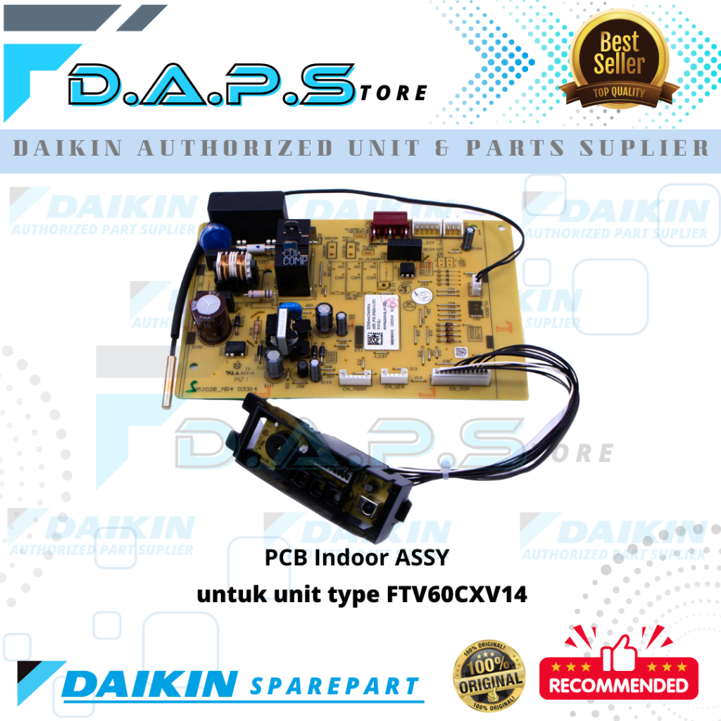Jual Modul Indoor - Pcb Indoor AC DAIKIN Malaysia 2,5 PK FTV60CXV14 ...