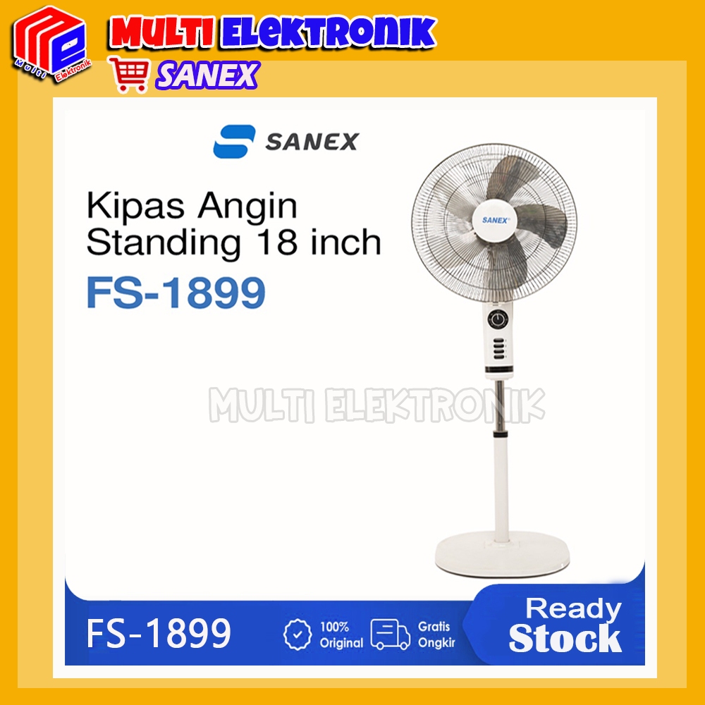 Jual Sanex Stand Fan 18 inch FS 1899 / 1898 Kipas Angin Berdiri ...