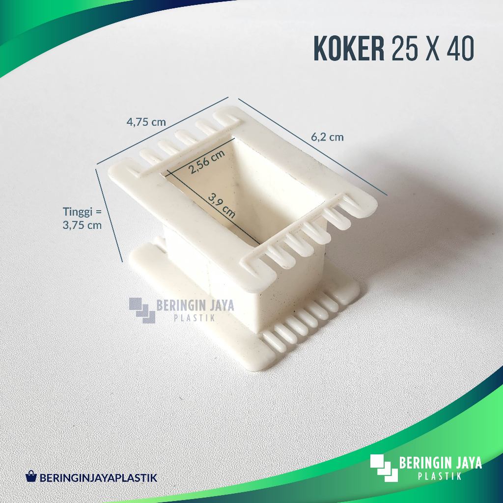 Jual Koker Trafo Kotak 25x40 / Bobin Bobbin Dudukan Besi Plat Keren ...
