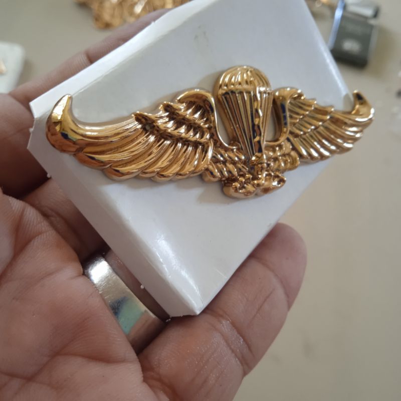 Jual brevet wing para marinir tni al | Shopee Indonesia