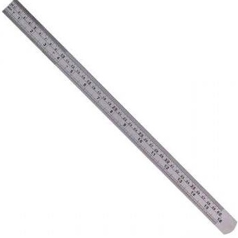 Jual ART F25G Penggaris besi Stainless steel ruler 1 cm Combo 1 meter | Shopee Indonesia