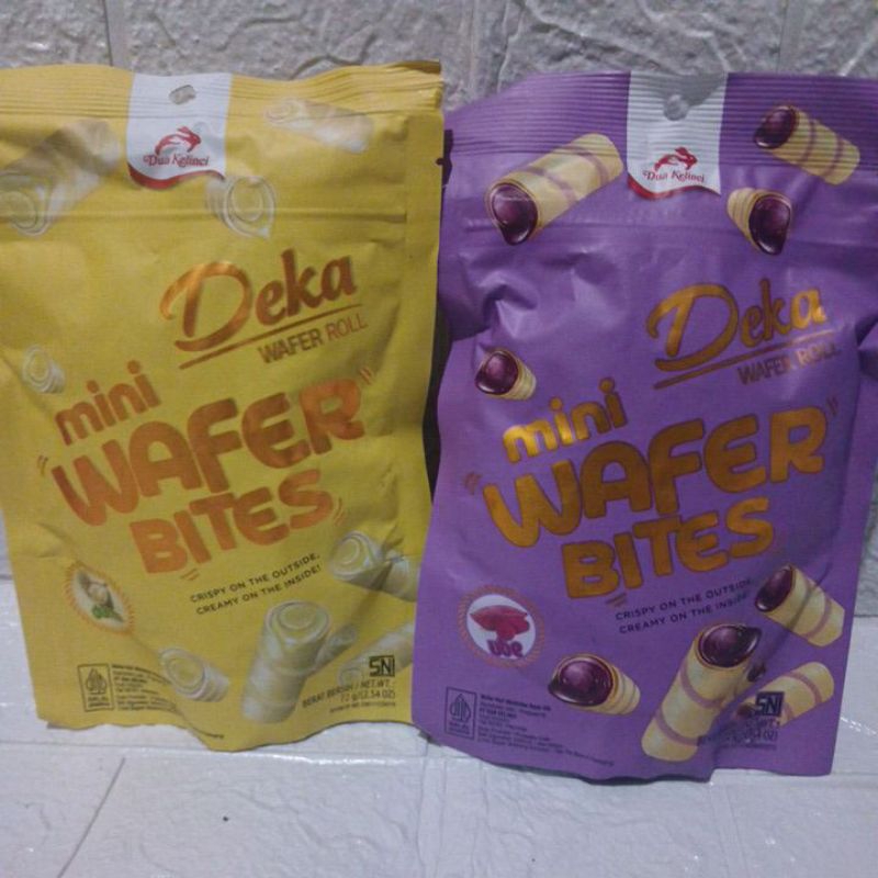 Jual DEKA WAFER ROLL MINI WAFER BITES 72GR | Shopee Indonesia
