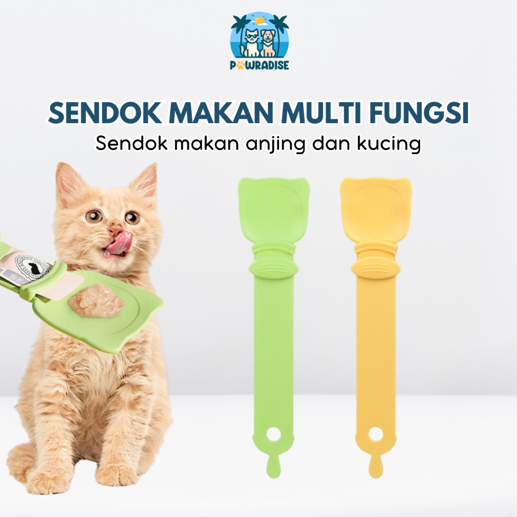 Jual Sendok Snack Makanan Kucing Anjing Multi Fungsi - Pet Wet Treat ...