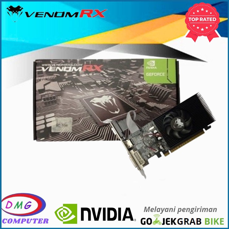 Jual VGA Card VenomRX nVidia Geforce GT 730 4GB DDR3 Resmi | Shopee Indonesia
