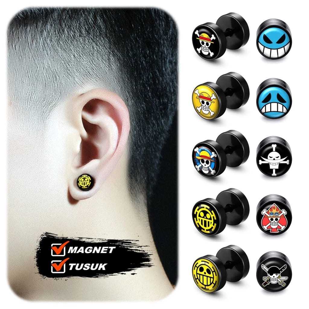 Jual Anting Magnet Anime One Piece Anting Magnet Pria | Shopee Indonesia Jual Anting Magnet Anime One Piece Anting Magnet Pria | Shopee Indonesia