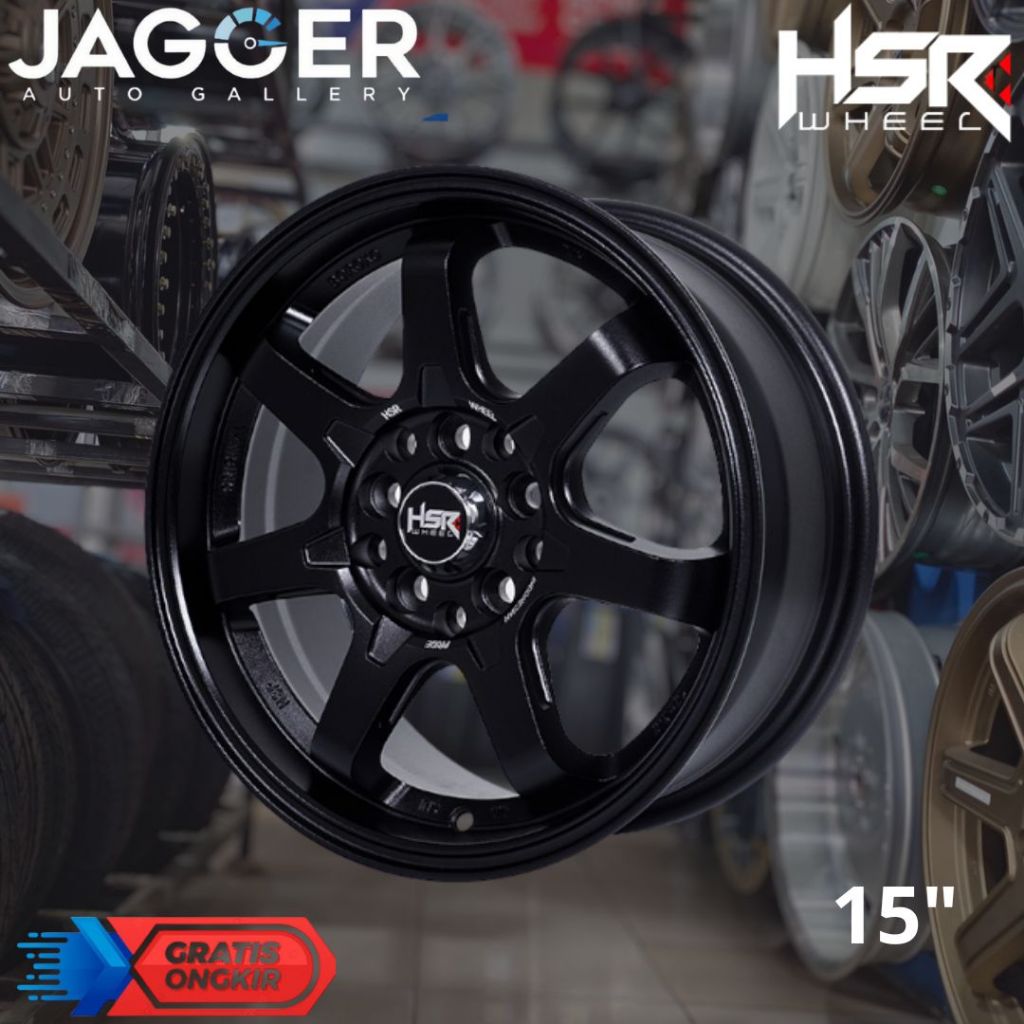 Jual velg mobil racing murah kota jambi r15 buat inova,xpander,l300,grandmax dll HSR BOROKO TJH ...