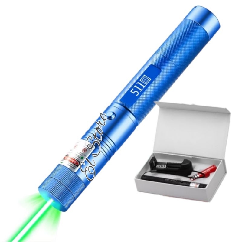 Jual Green Laser Pointer 303 511 Jarak Jauh Hijau Hitam | Shopee Indonesia