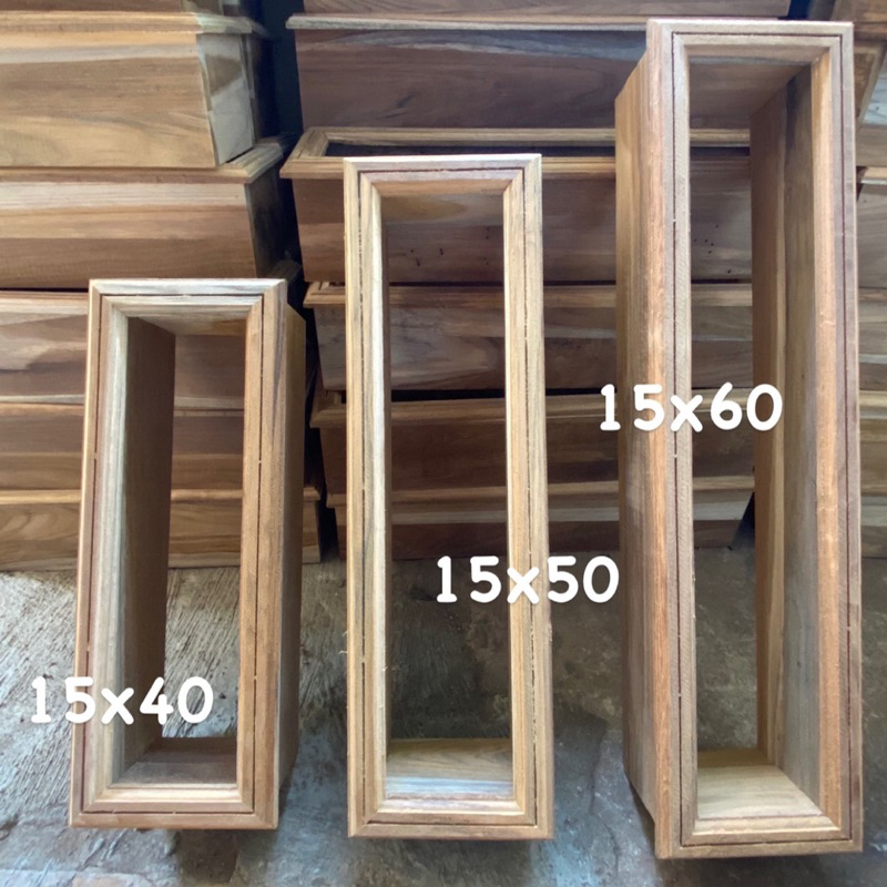 Jual loster minimalis kayu jati | loster kayu jati | pilihan ukuran ...
