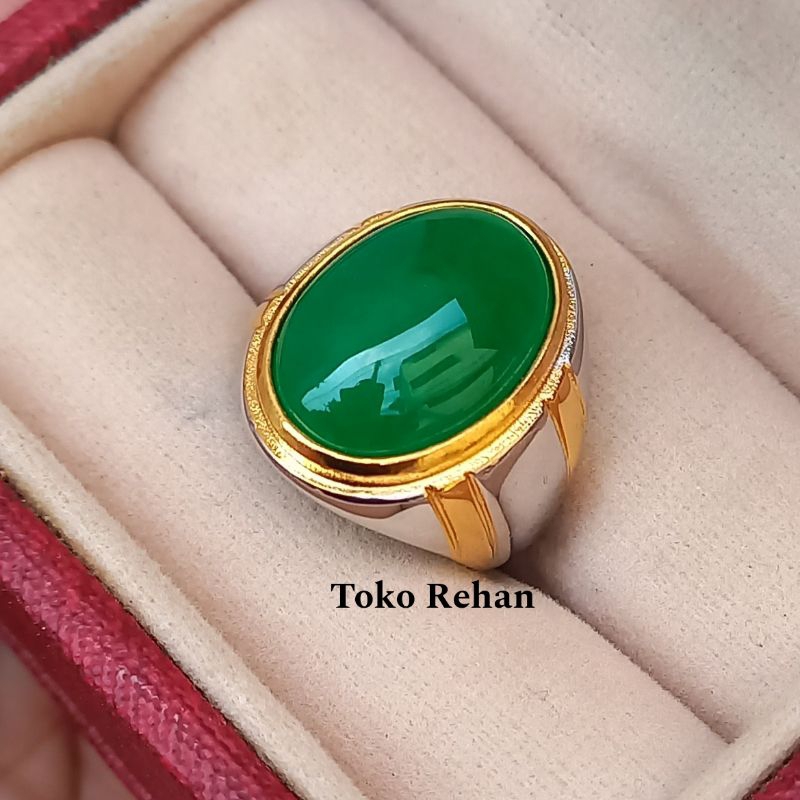 Jual CINCIN BATU GIOK TAIWAN ORIGINAL STONE | Shopee Indonesia