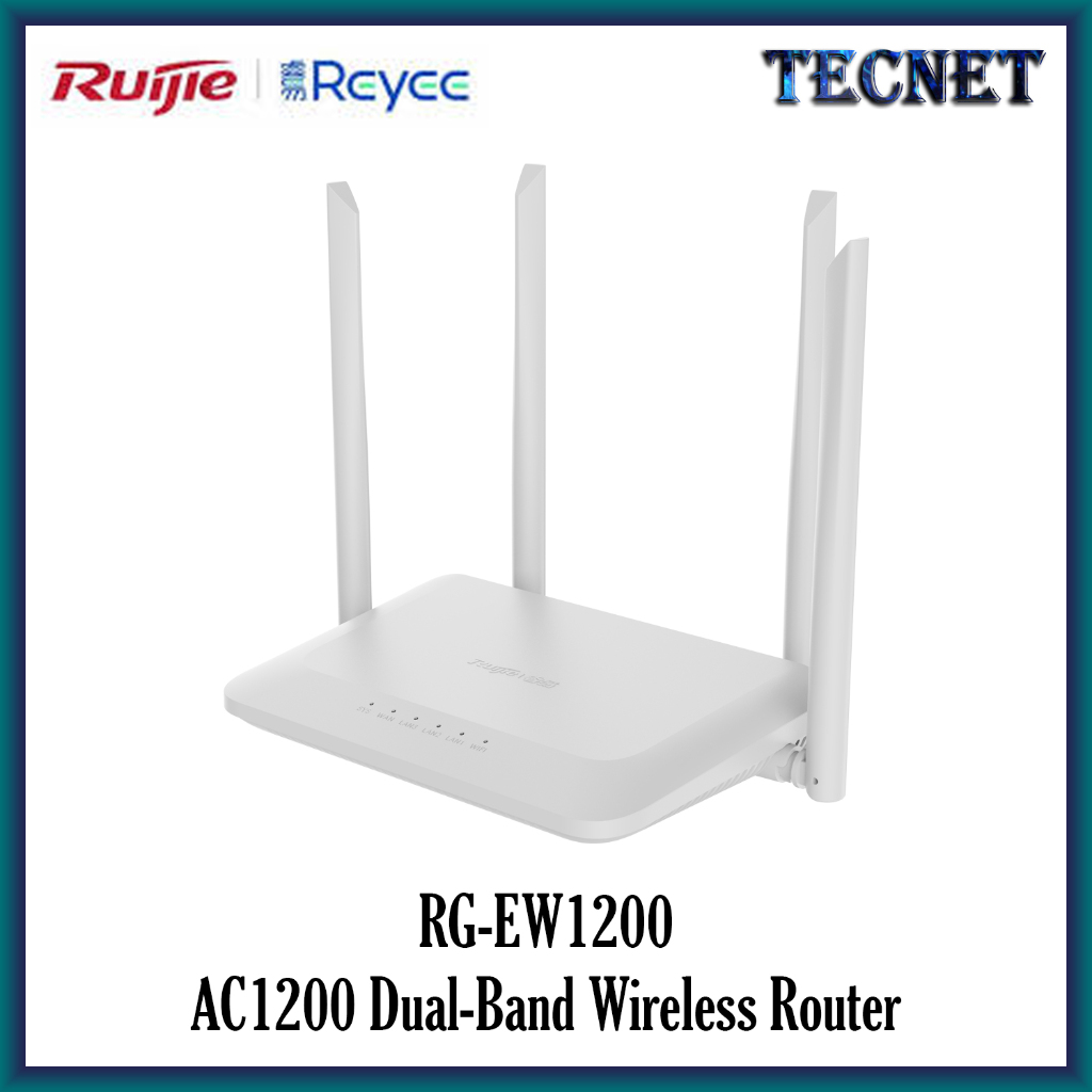 Jual Ruijie Reyee RG-EW1200 AC1200 Dual Band Wireless Router | Shopee ...