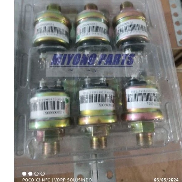 Jual Pressure Sensor Oil Sensor Tekanan Oli Weichai WD615 61500090051 ...