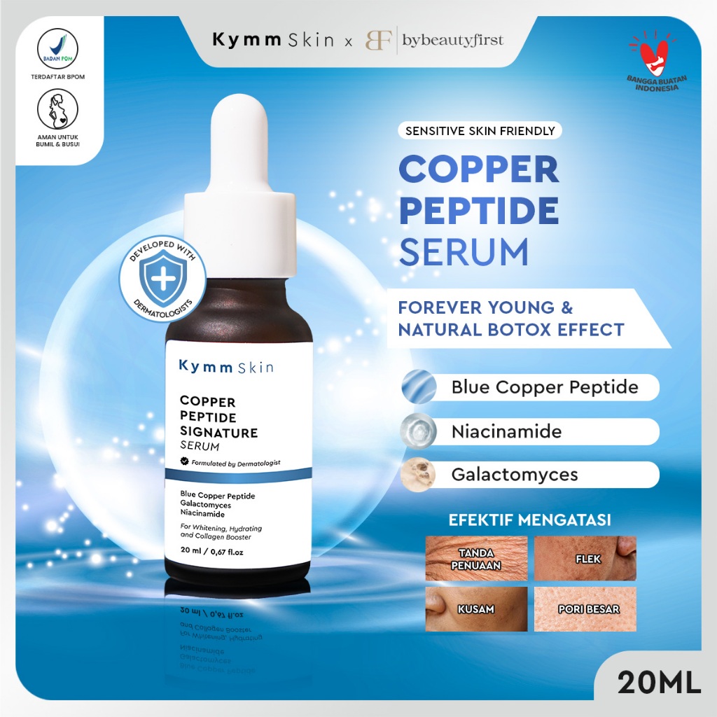 Jual KYMM SKIN Copper Peptide Signature Serum 20ml | Kenyal ...