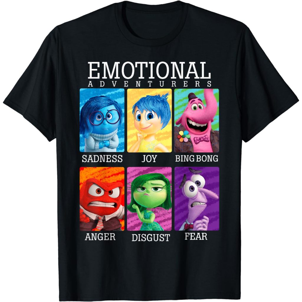 Jual Baju Kaos Dewasa Inside Out Emotions Yearbook Group T-Shirt ...