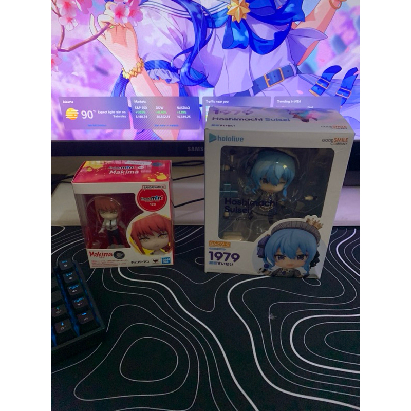Jual Nendoroid Hololive Hoshimachi Suisei & Mini Figuarts Makima ...