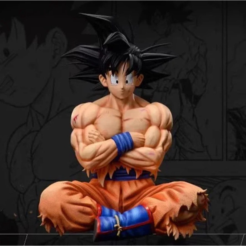 Jual action Figure dragon ball goku duduk bersila | Shopee Indonesia