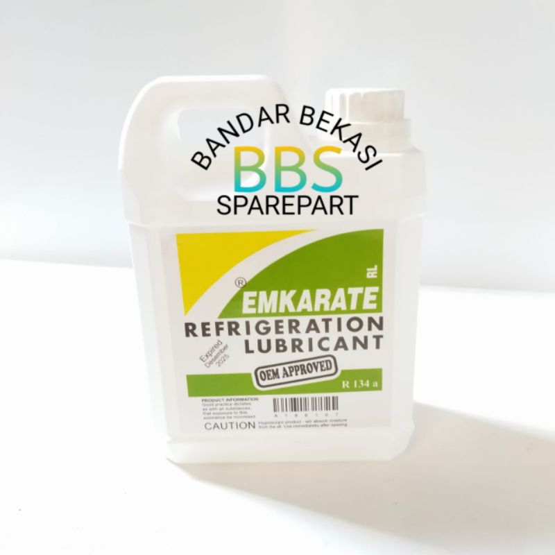 Jual OLI COMPRESSOR KULKAS EMKARATE | R134a | R22 | R32 | R410 | Shopee ...