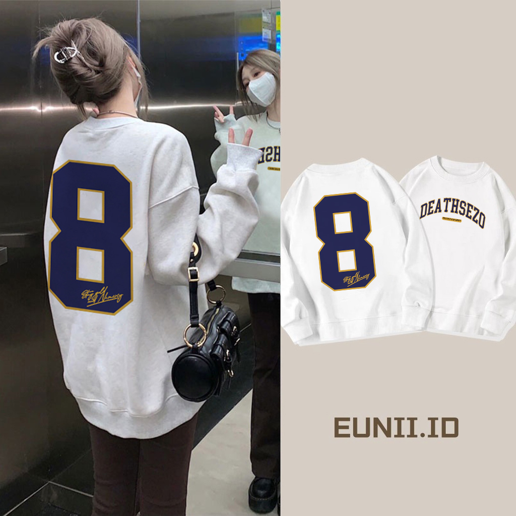 Jual EUNII sweater | digital graphic printing | Sweater Lengan panjang ...