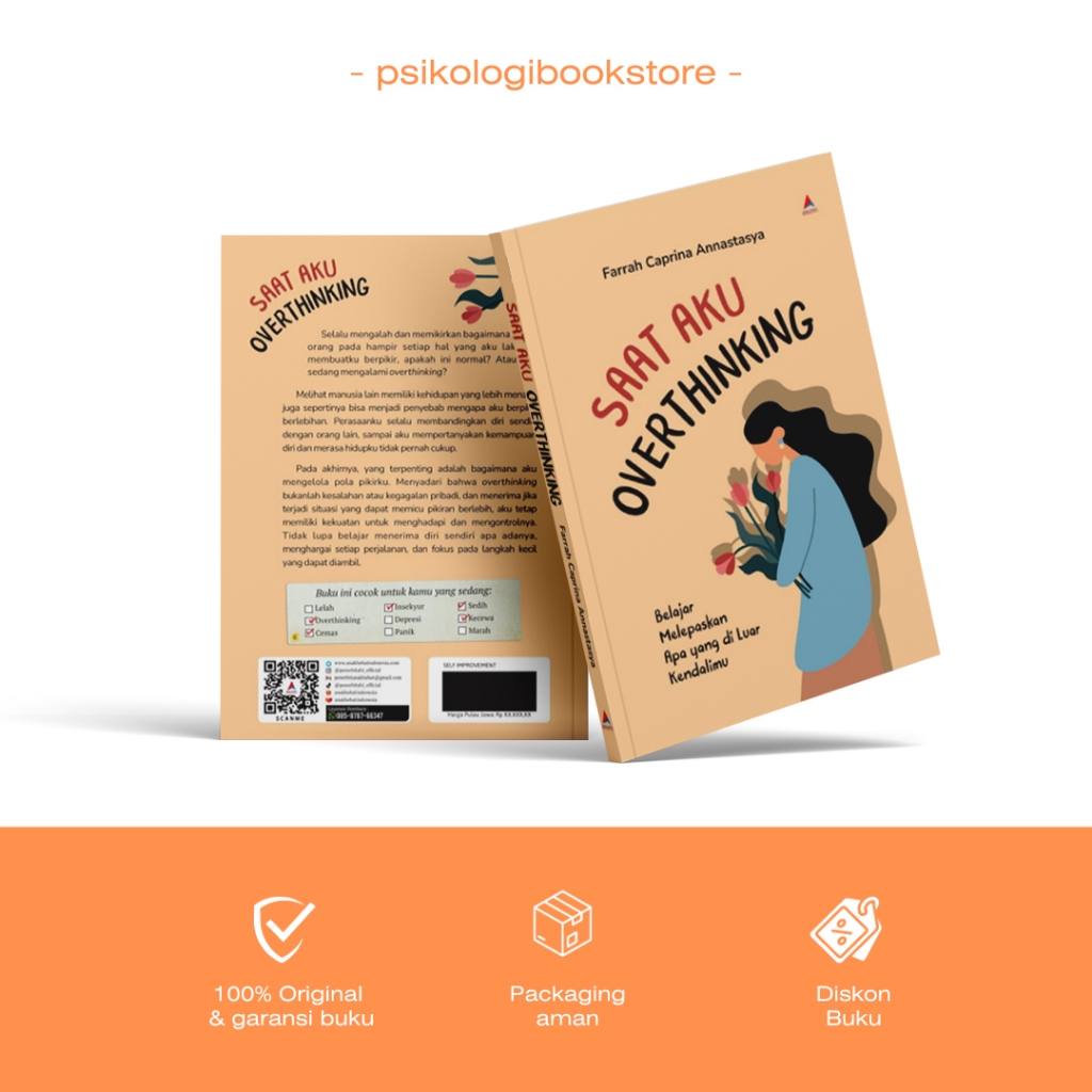 Jual Buku Saat Aku Overthinking : Belajar Melepaskan Apa Yang Di Luar ...