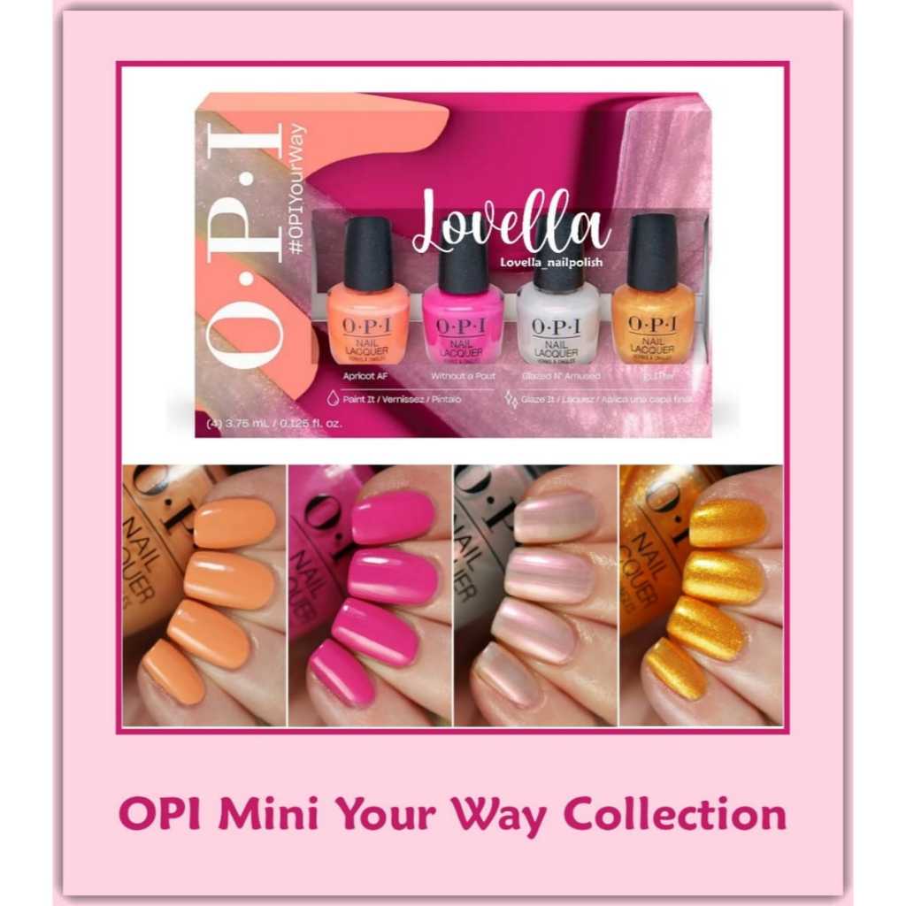Jual OPI Mini 4-Pack - OPI Mini isi 4 / OPI Mini Original ( OPI ...