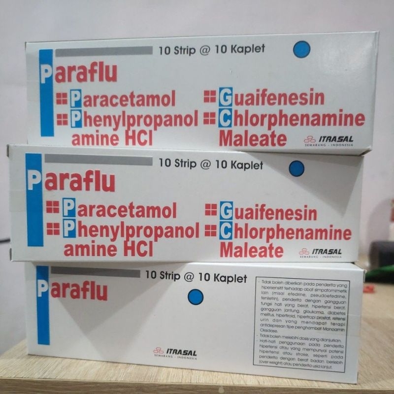 Jual paraflu kaplet isi 10 strip | Shopee Indonesia