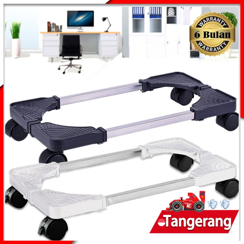 Jual Tray Komputer Tatakan Dudukan Kaki Roda Lemari CPU Komputer Roda ...