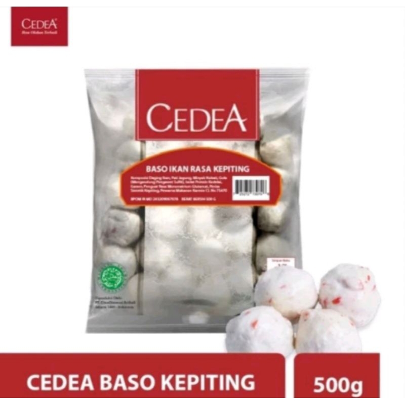 Jual Cedea Baso Kepiting 500g | Shopee Indonesia
