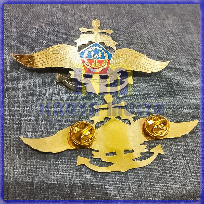 Jual Pin Wing SAR Saka Kencana Full Logam Brevet Wing Logo SAR Saka ...