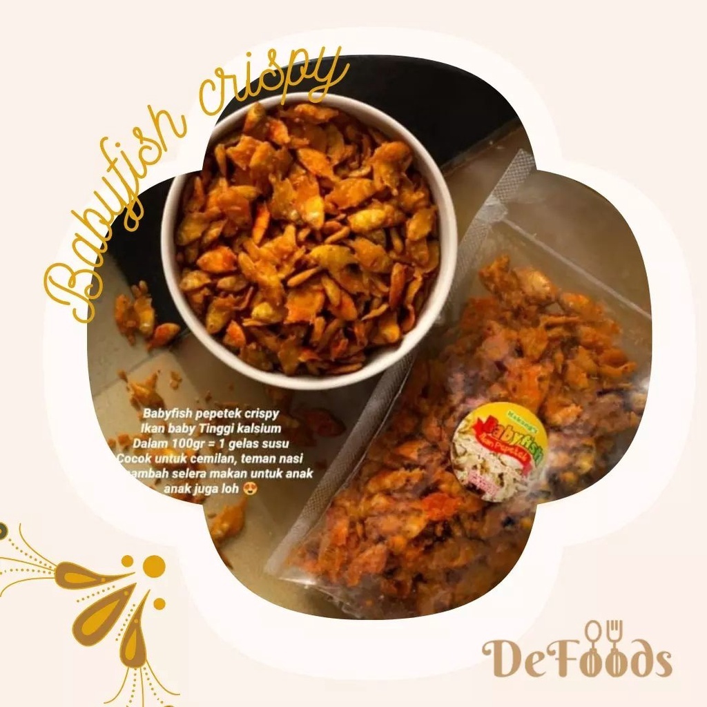 Jual KERIPIK IKAN / BABY FISH CRISPY / PEPETIK | Shopee Indonesia