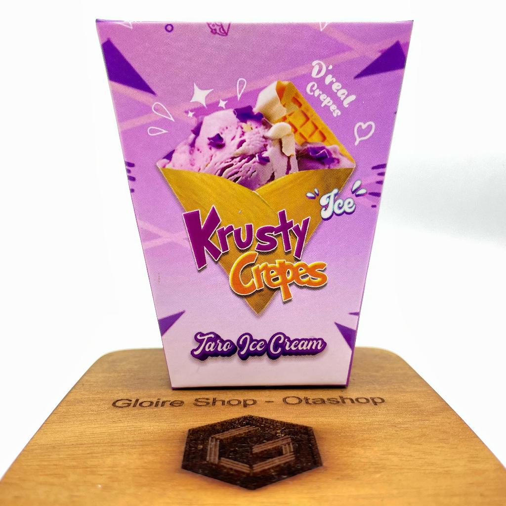 Jual Krusty Crepes V6 TARO ICE CREAM 60ML by Java Juice Liquid | Shopee ...
