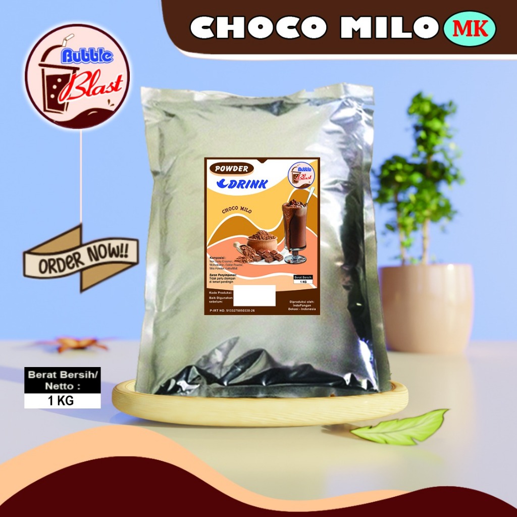 Jual Bubuk Minuman Rasa Choco Milo 1 Kg Mix (Creamer & Gula) / Powder ...