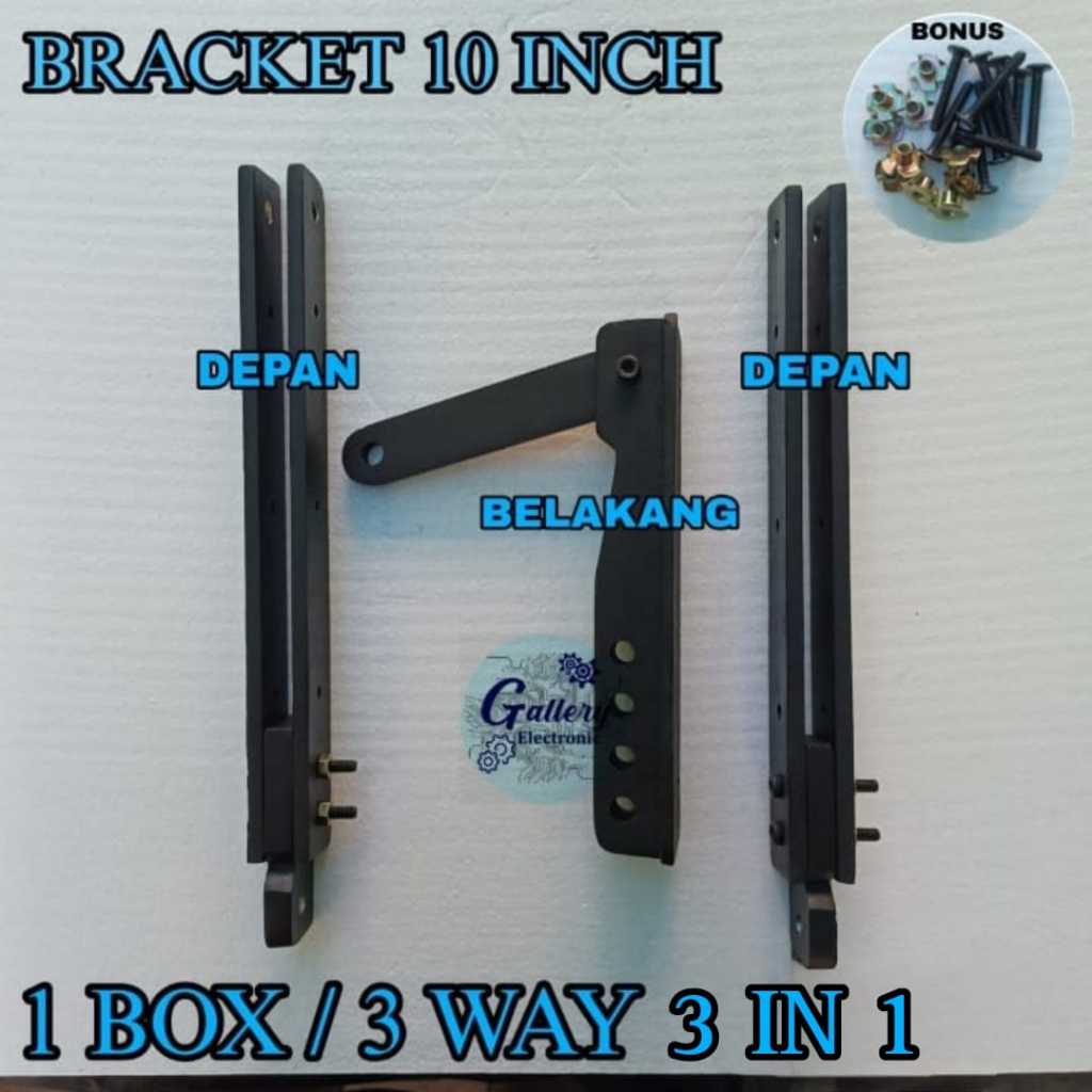 Jual Bracket 3 WAY 10 inch Line Array Alumunium / Breket 3in1 10 inch ...