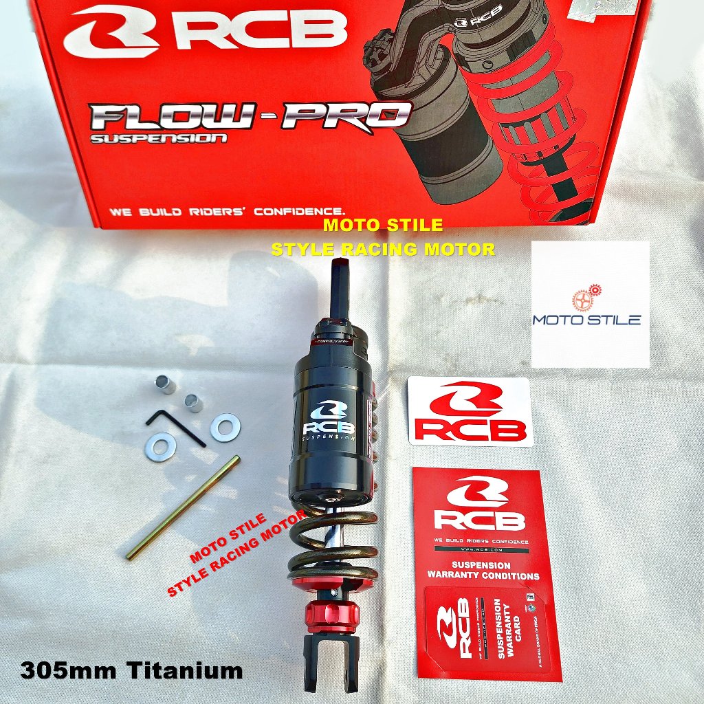 Jual Shockbreaker Flow Pro Series RCB 305mm Yamaha Mio | Shopee Indonesia