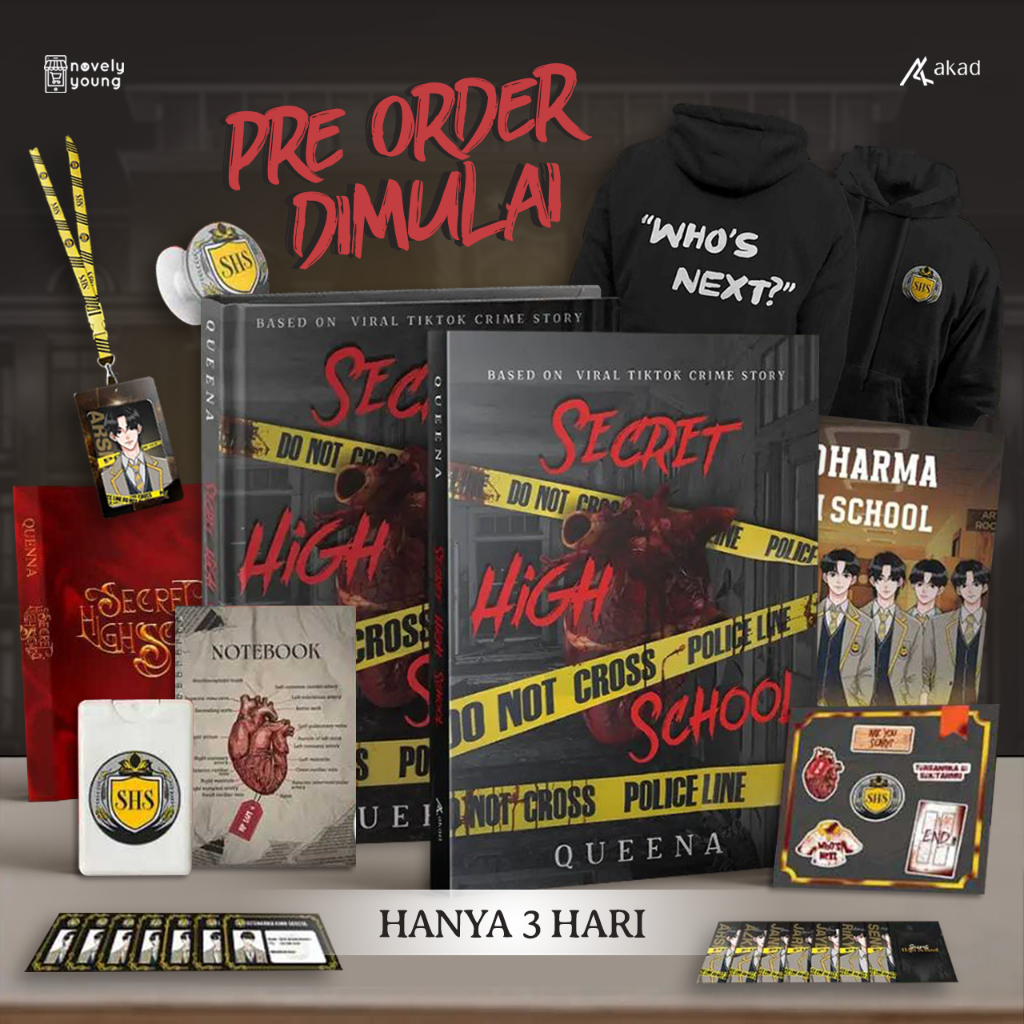 Jual Novel SHS : Secret High School - Queena - Akad - Gratis Packing ...