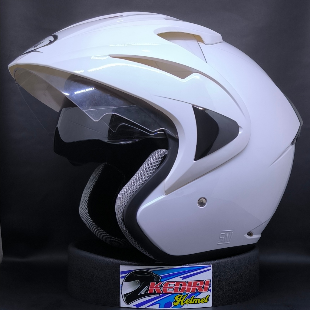 Jual Helm HIU ARROW solid polos double visor | Shopee Indonesia