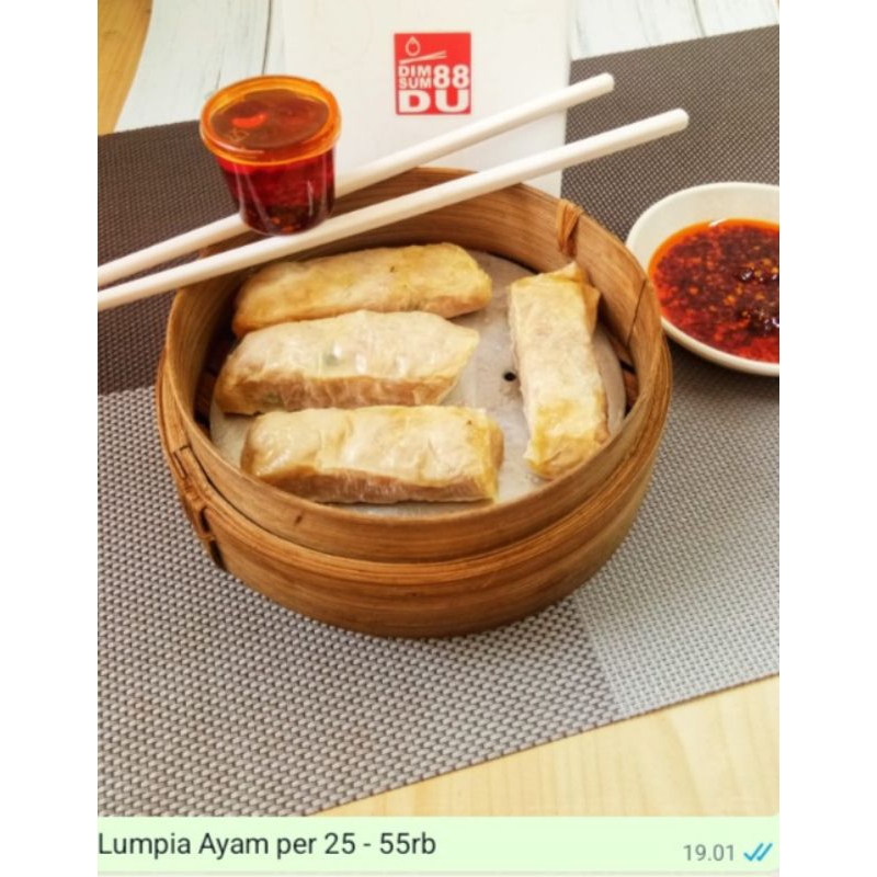Jual Dimsum Lumpia Ayam isi 25 Halal/ Bandung | Shopee Indonesia
