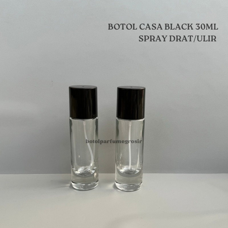 Jual BOTOL CASA BLACK 30ML DRAT | Shopee Indonesia