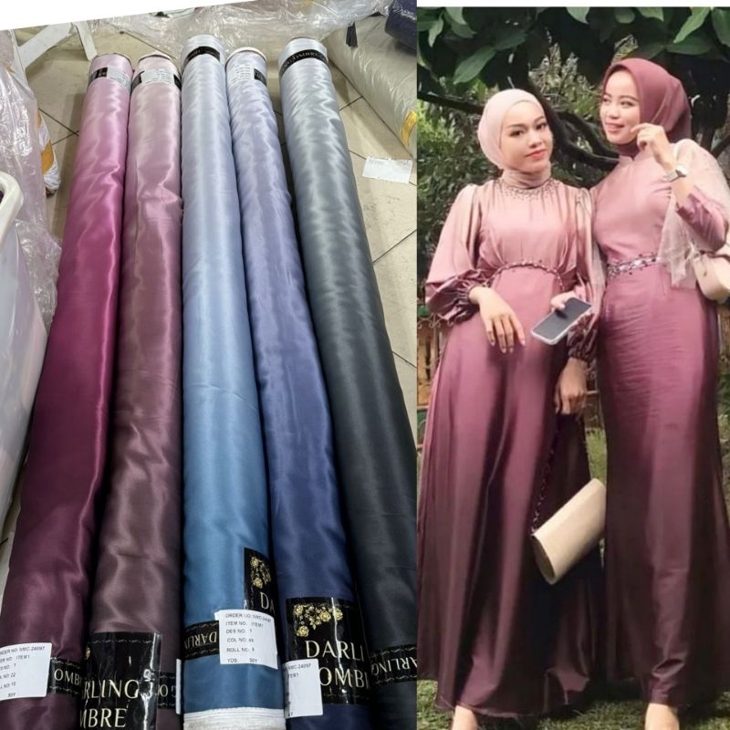 Jual PAKET BRIDESMAID. PAKET BRIDESMAID MURAH. SILK GRADASI. SATIN ...
