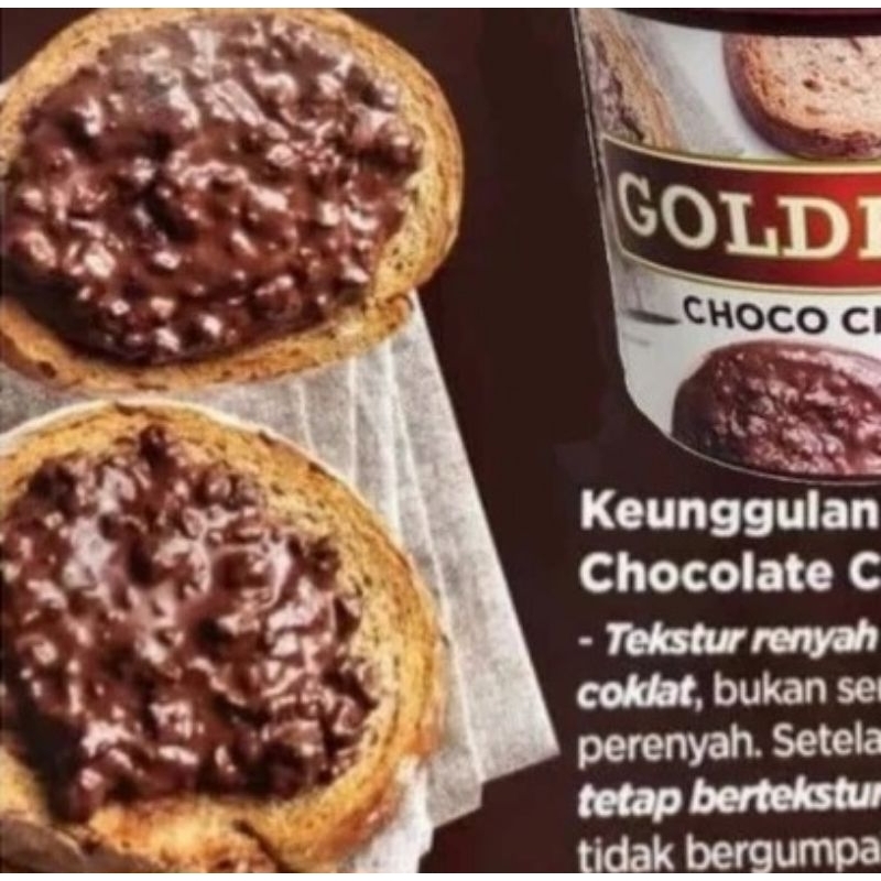 Jual 8-Selai GOLDENFIL Crunchy Malt kemasan Repack Rasa CHOCO CRUNCHY ...