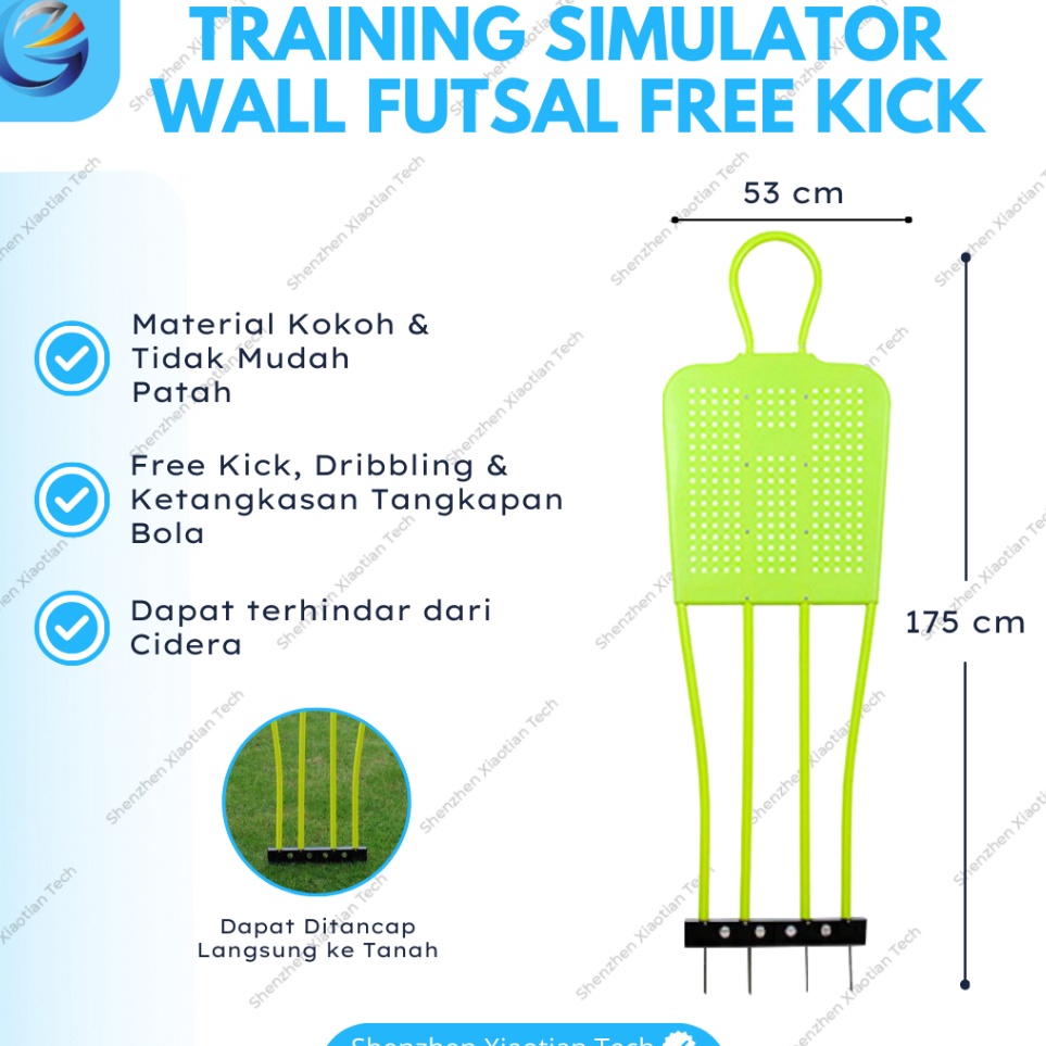 Jual ART N73V Kick Wall Free Defensive Football Alat Latihan Sepak Bola ...
