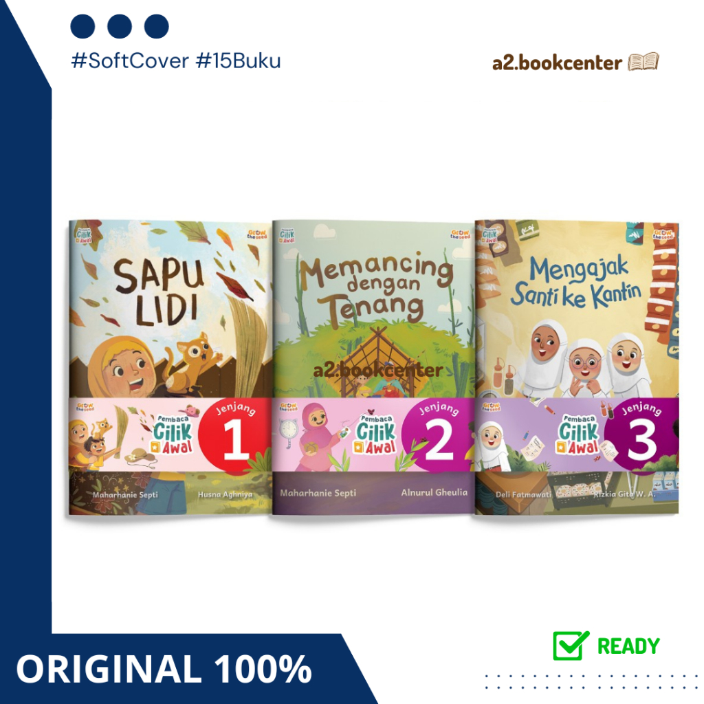 Jual [ABC] READY Pembaca Cilik Awal - Grow The Seed 15 Buku Cerita ...
