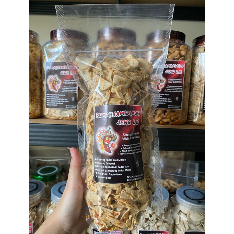 Jual KEMASAN POUCH basreng usus keripik size 300gr | Shopee Indonesia