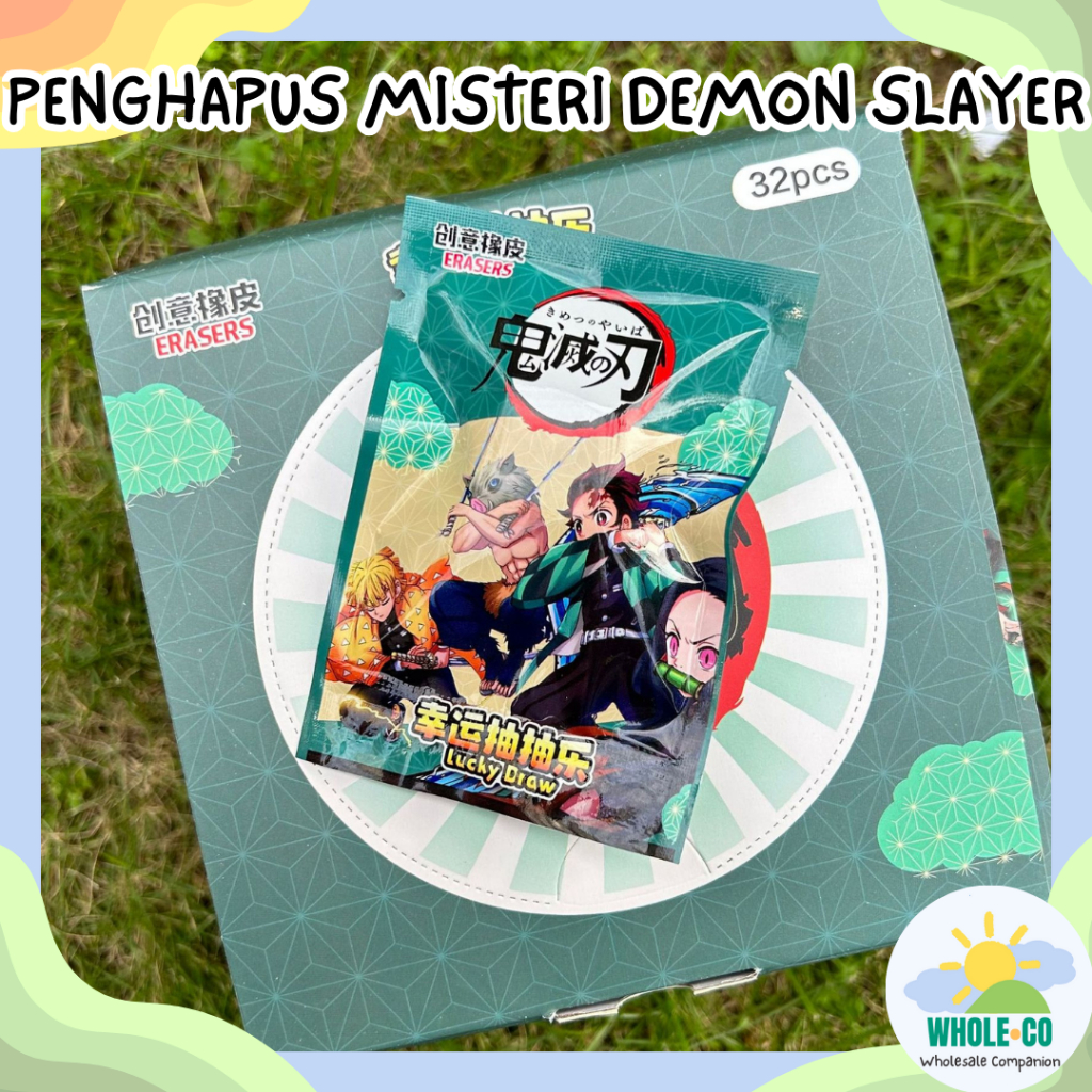 Jual Penghapus Misteri Paket Demon Slayer Premium Karakter Tanjiro ...