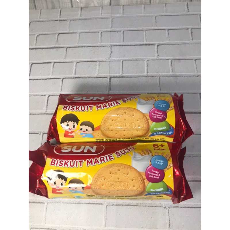 Jual Sun Biskuit Marie Susu 6+ | Shopee Indonesia