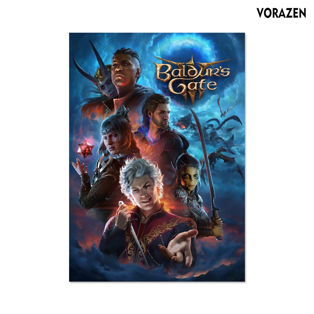 Jual POSTER BALDUR'S GATE 3 | POSTER GAME A2 A3 A4 | Shopee Indonesia