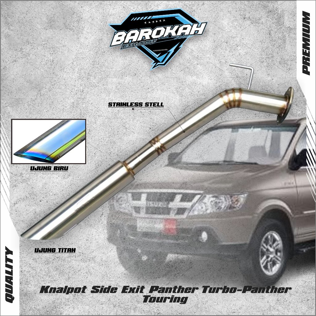 Jual Knalpot Side Exit Panther Turbo - Panther Touring | Shopee Indonesia