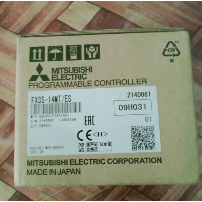 Jual PLC MITSUBISHI FX3S-14MT/ES ORIGINAL ASLI JAPAN | Shopee Indonesia