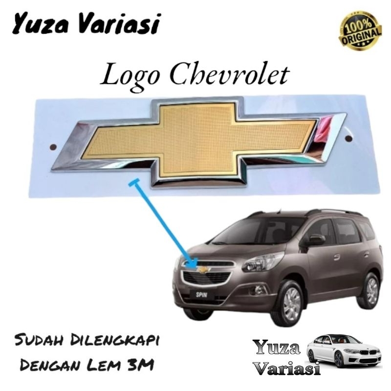 Jual EMBLEM LOGO CHEVROLET SPIN ORIGINAL | Shopee Indonesia