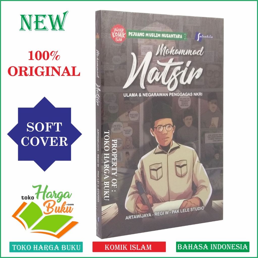 Jual Komik Mohammad Natsir Ulama dan Negarawan Penggagas NKRI Komik ...