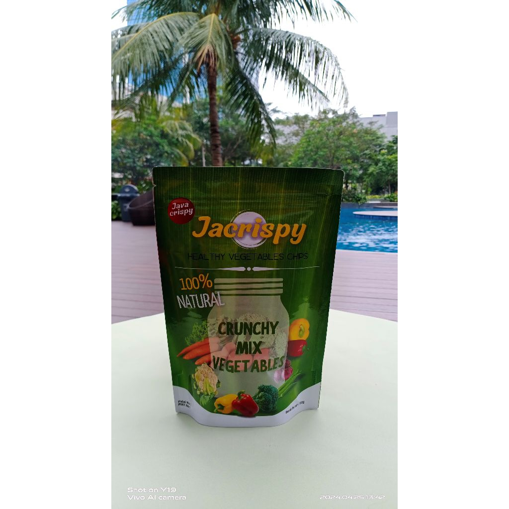 Jual JACRISPY Crunchy Mix Vegetables | Cemilan Snack Sayur Buah Kering ...